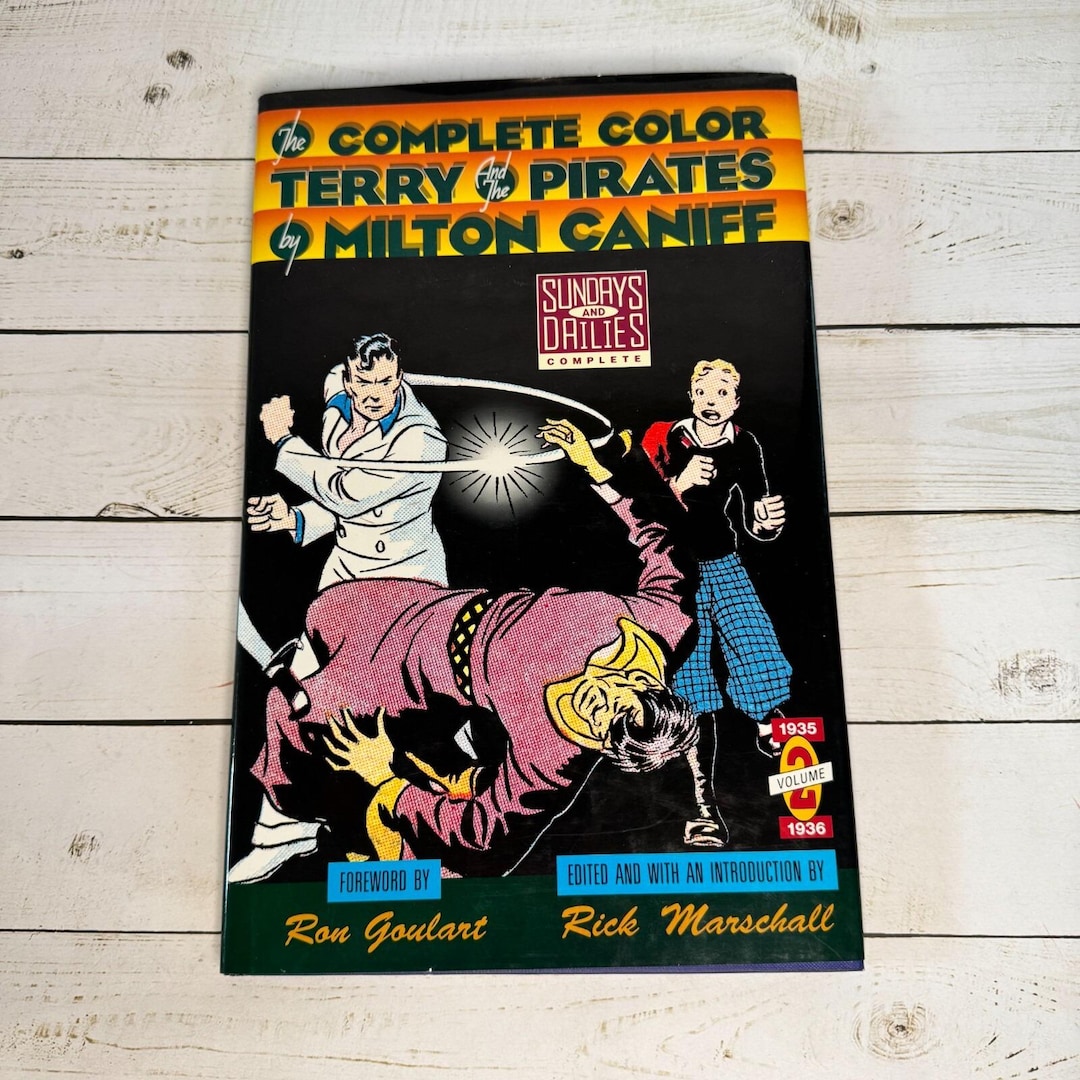 The Complete Color Terry Pirates Milton Caniff Comics Graphic Novel ...