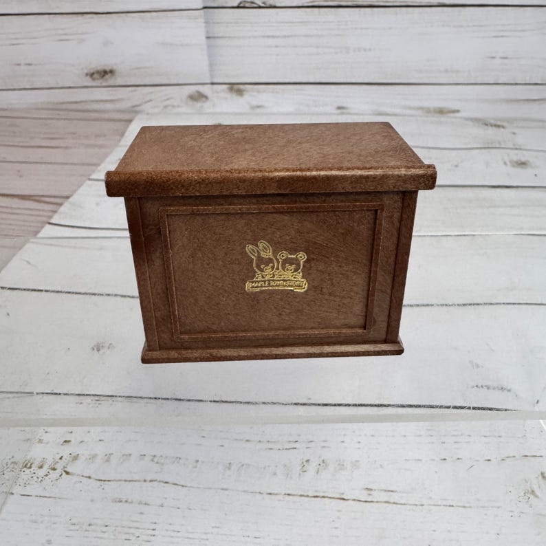 Bandai Maple Town Story 1985 Dining Room China Cabinet Hutch Desk ...