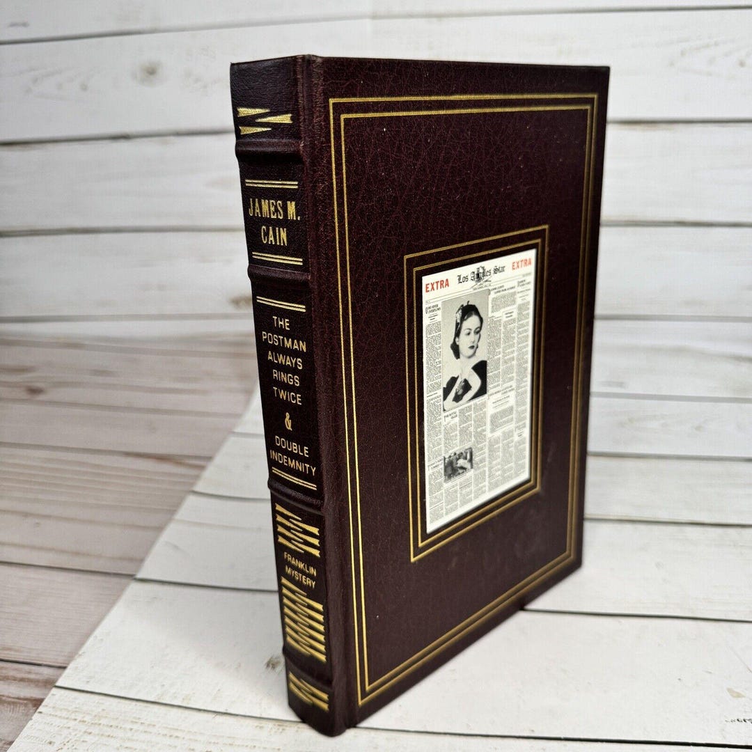 The Postman Always Rings Twice and Double Indemnity M. Cain 1988 ...