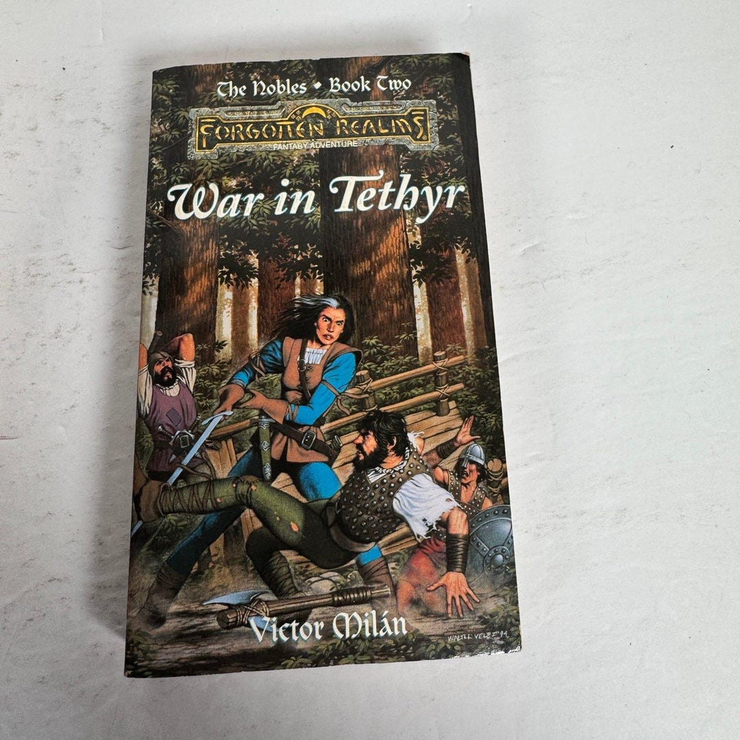 War in Tethyr Victor Milán 1995 First Printing Forgotten Realms TSR ...