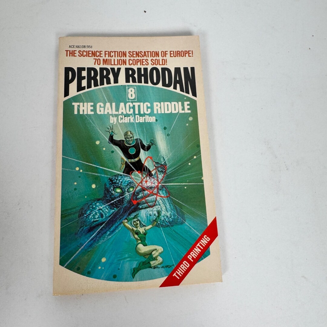 Perry Rhodan #8 the Galactic Riddle 1974 Ace Books Sci-fi PB Third ...