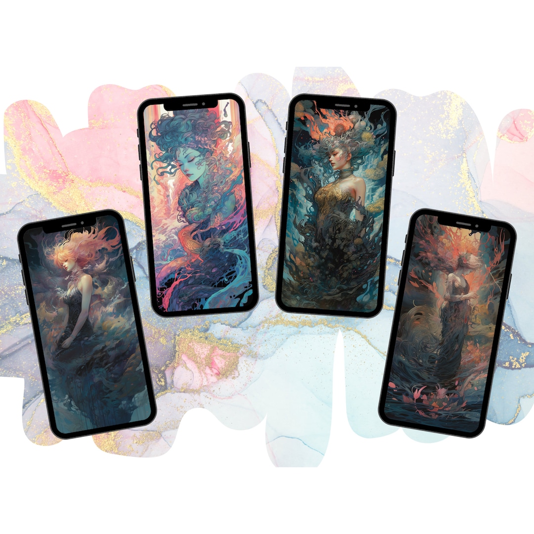 Ecard Abstract Art Woman | Whatsapp Wallpaper Smartphone Mobile Phone ...