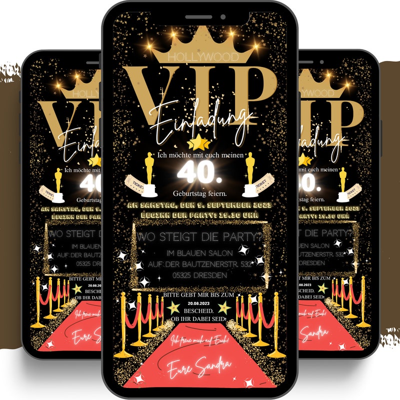 Hollywood Birthday - Etsy