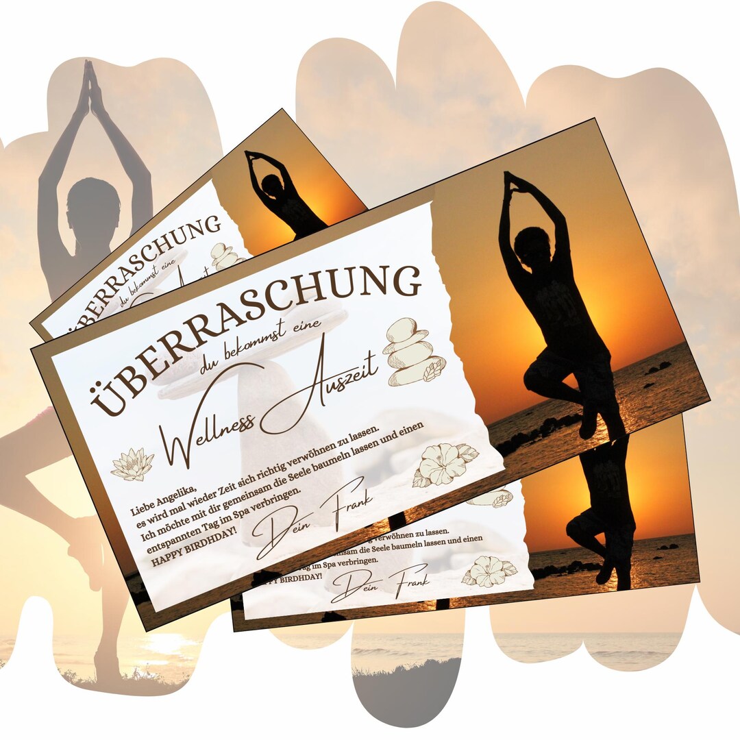 Voucher for a Wellness Spa Weekend | Gift Voucher for a Wellness Day ...