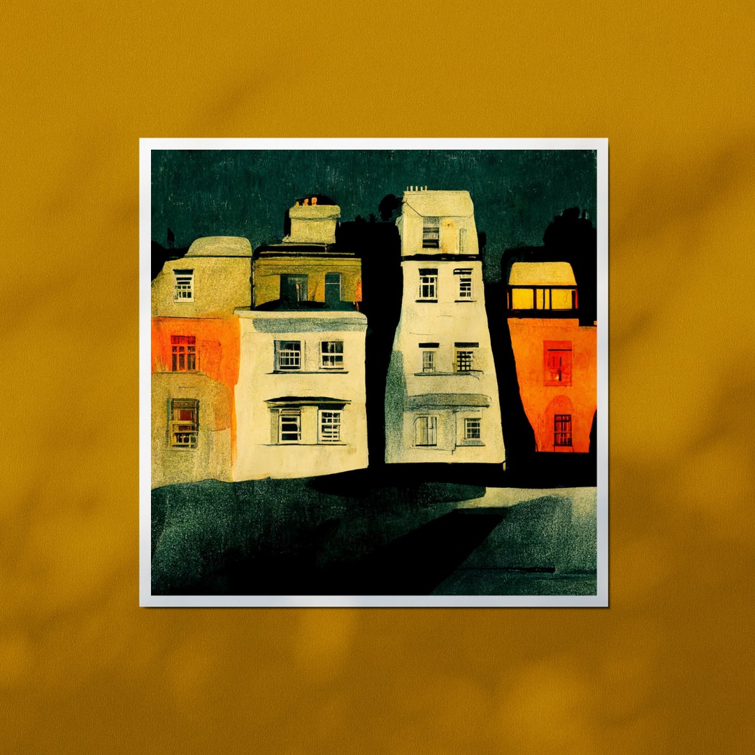 Midnight Primrose Hill London - Abstract Expressionism, Museum Quality ...