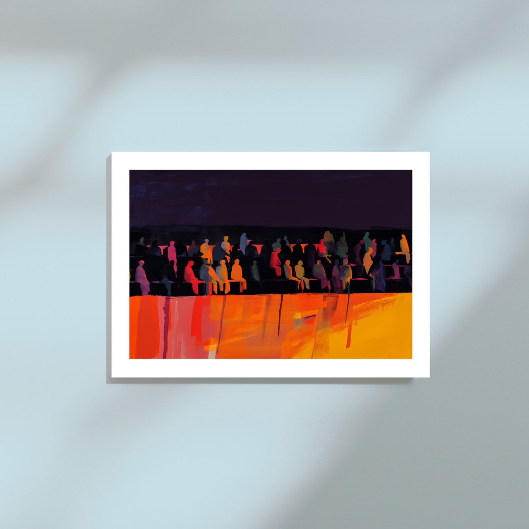 Fleeting Life, Archival Neon Art Print - Etsy