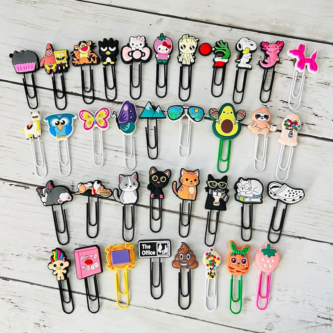 Paperclips | Choose Two | Planner Clips | Binder Clips | Notebook Clips ...