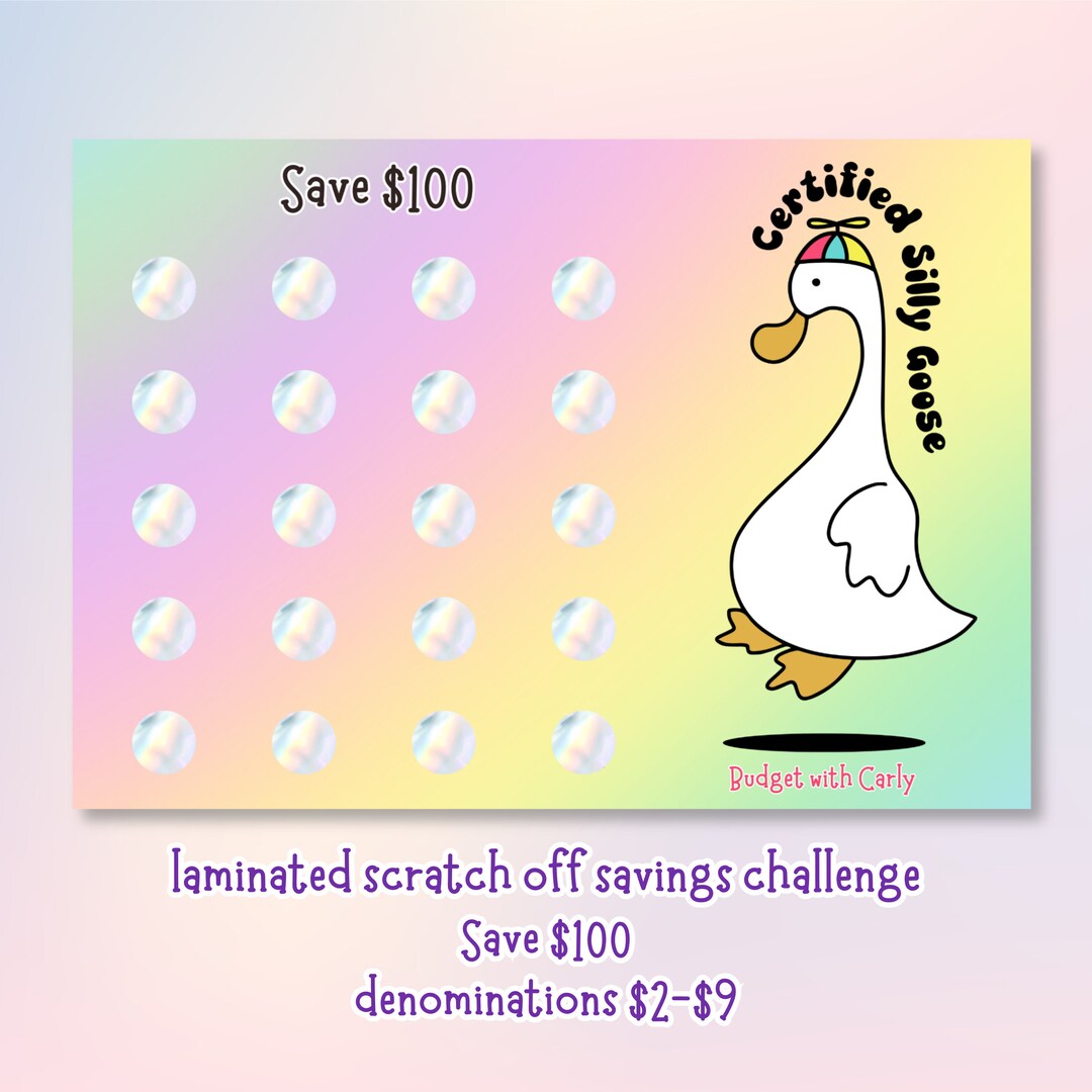 Savings Challenge for Cash Stuffing | Saving Challenge for Savings ...