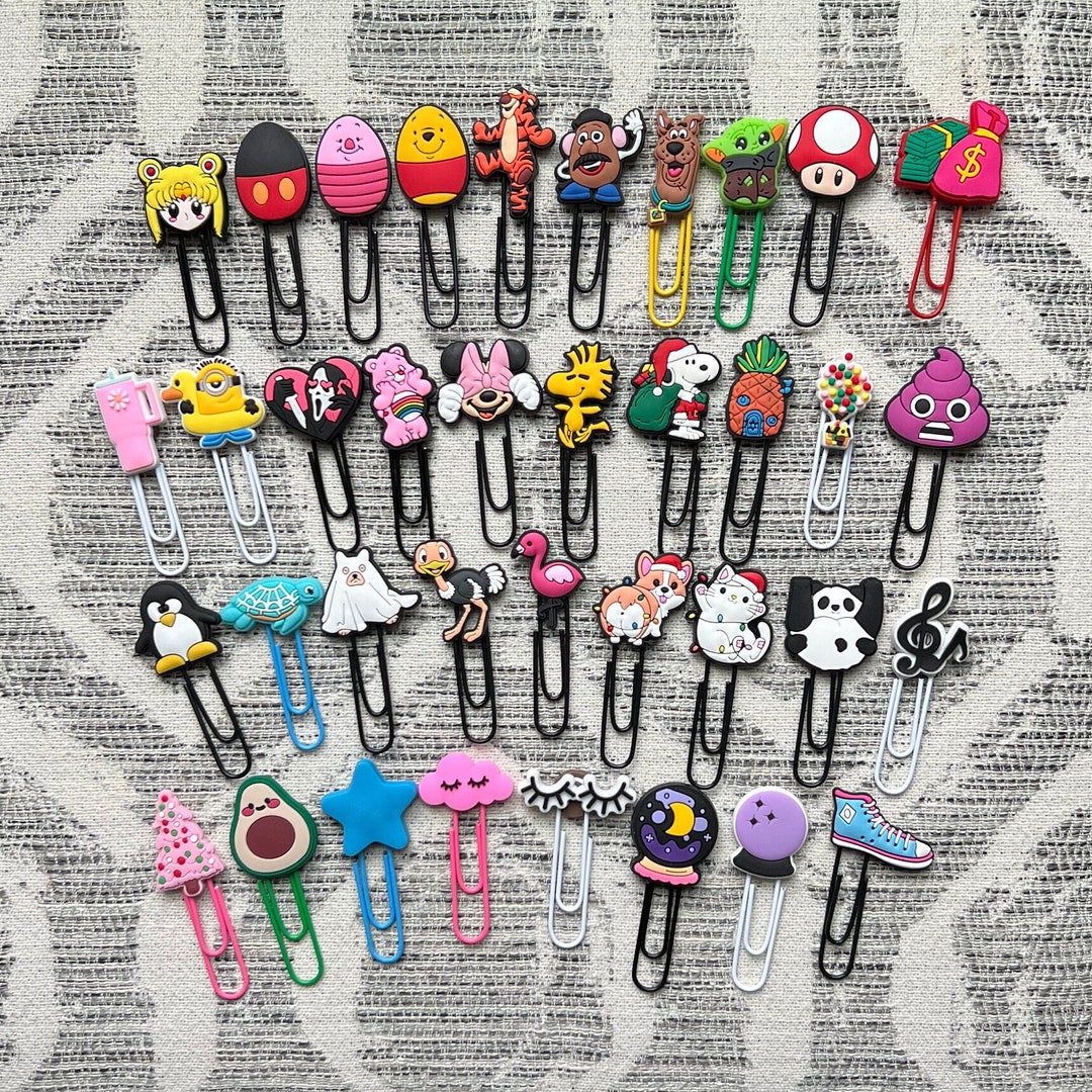 Paperclips | Choose Two | Planner Clips | Binder Clips | Notebook Clips ...
