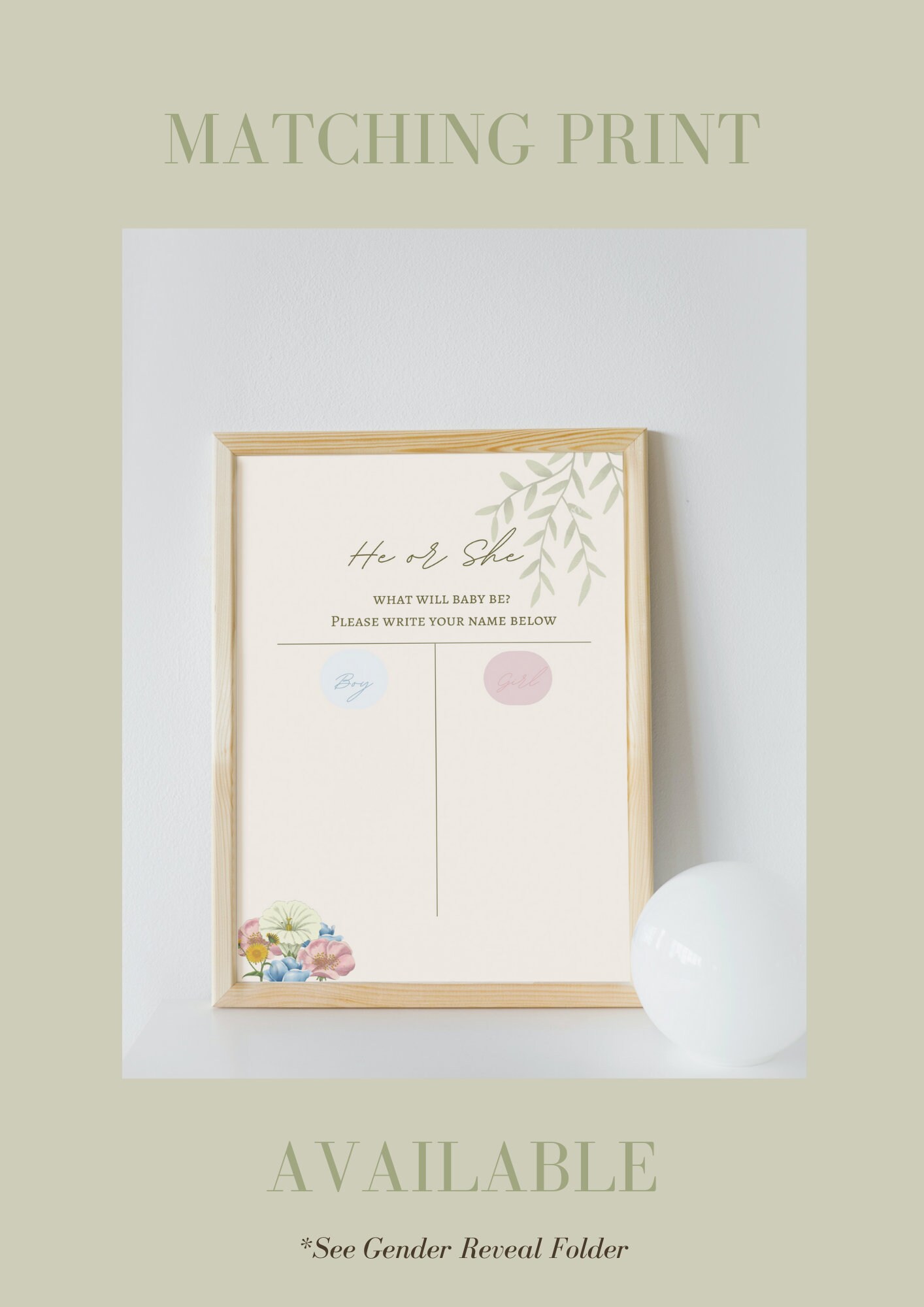 Printable Gender Reveal Bets Print, Place Your Bets Sign for Gender ...