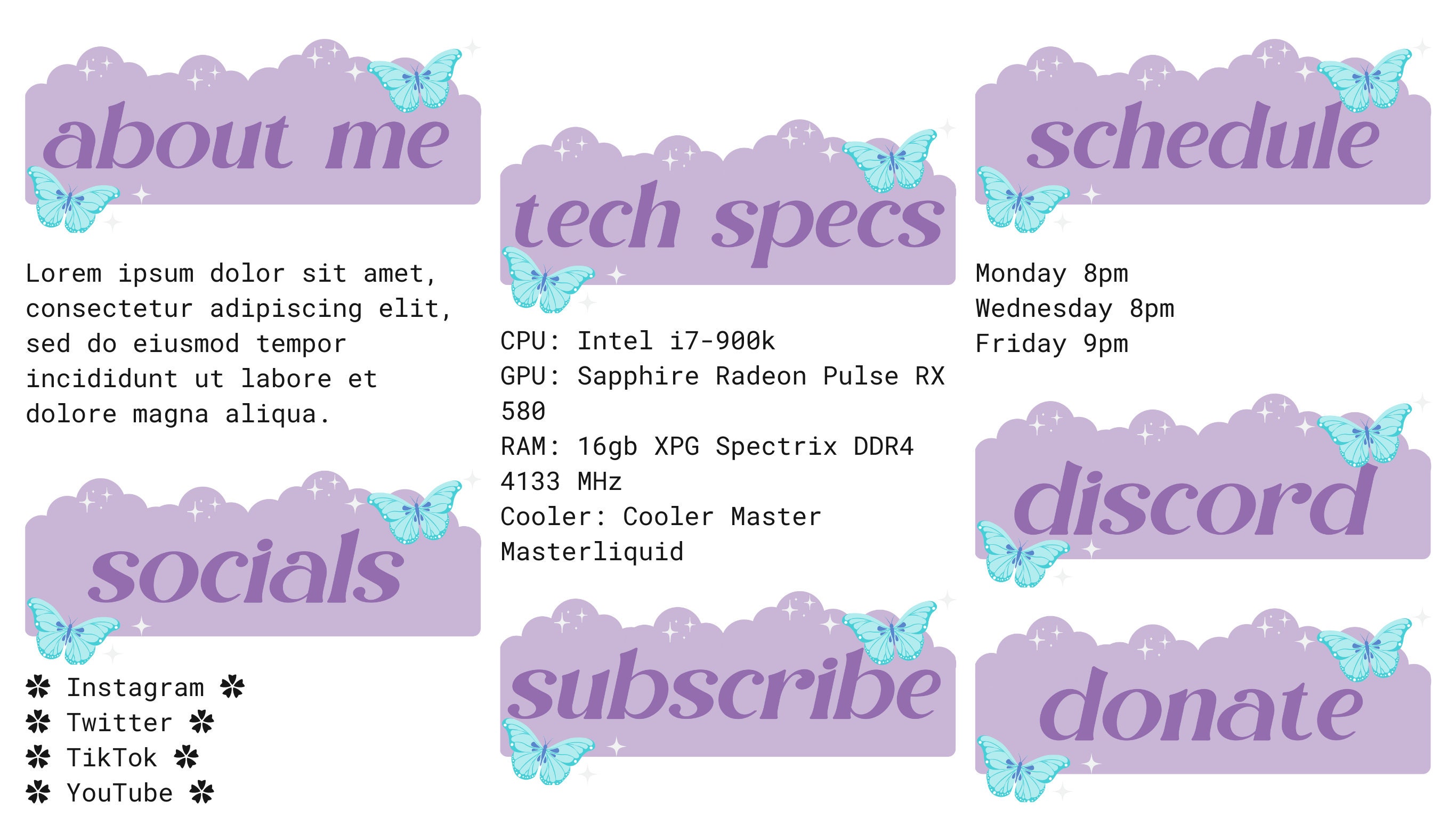 Purple Butterfly Panels - Etsy