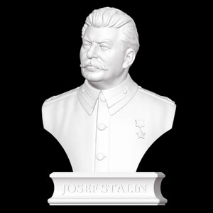 Josef Stalin Bust, Socialist Art, 3D Printed Sculpture - Etsy