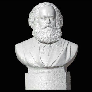 Karl Marx Bust, Karl Marx Statue, 3D Printed Statue, Size & Colour ...