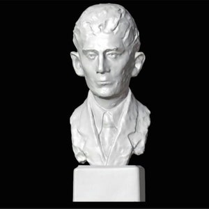 Franz Kafka Bust, Franz Kafka Statue, Kafka Sculpture, Gregor Samsa, 3D ...