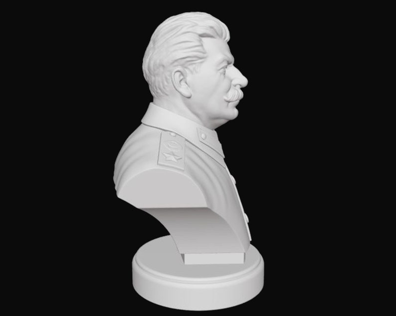 Stalin Bust Josef Stalin Stalin Statue Socialist Art 3D - Etsy