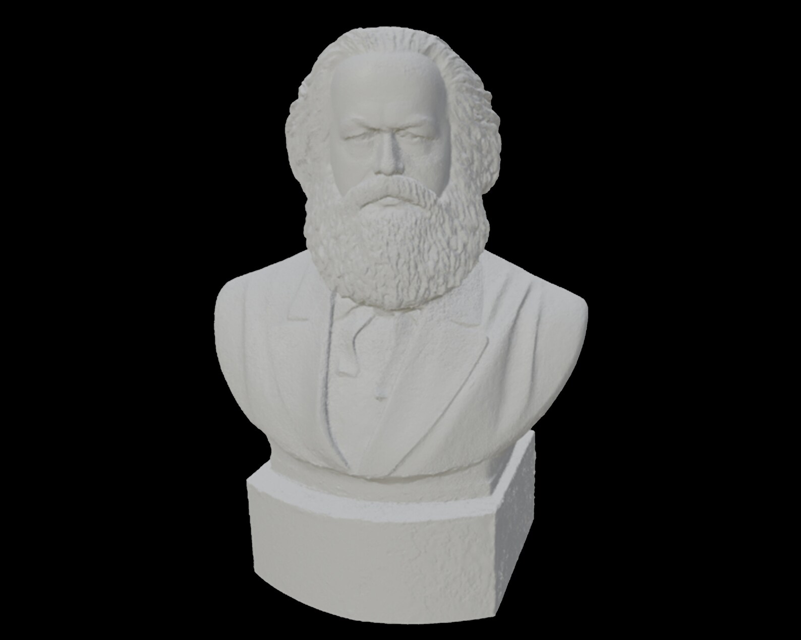Karl Marx Bust Karl Marx Statue 3D Printed Statue Size & - Etsy
