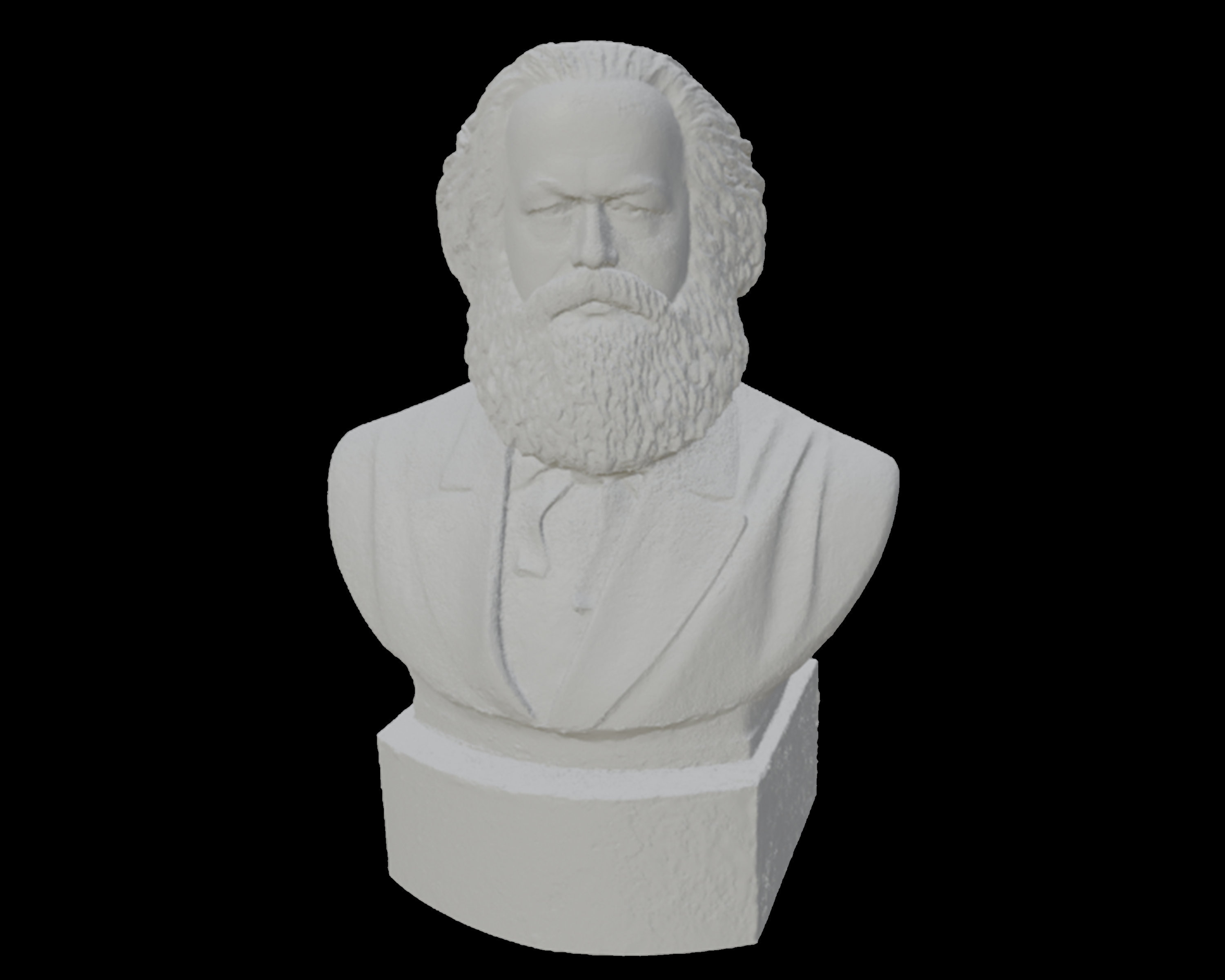 Karl Marx Bust Karl Marx Statue 3D Printed Statue Size & - Etsy