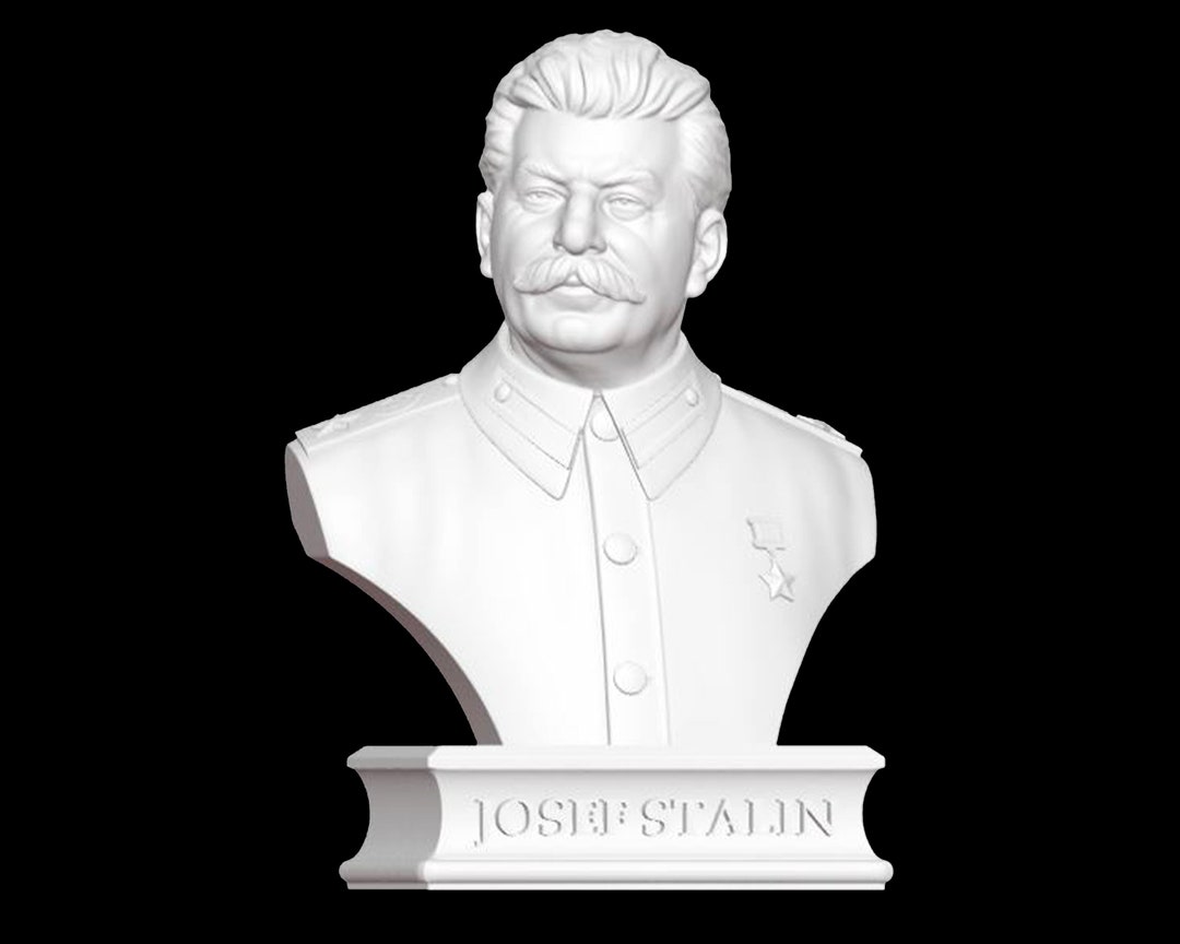 Stalin Bust, Josef Stalin, Stalin Statue, Socialist Art, 3D Print ...