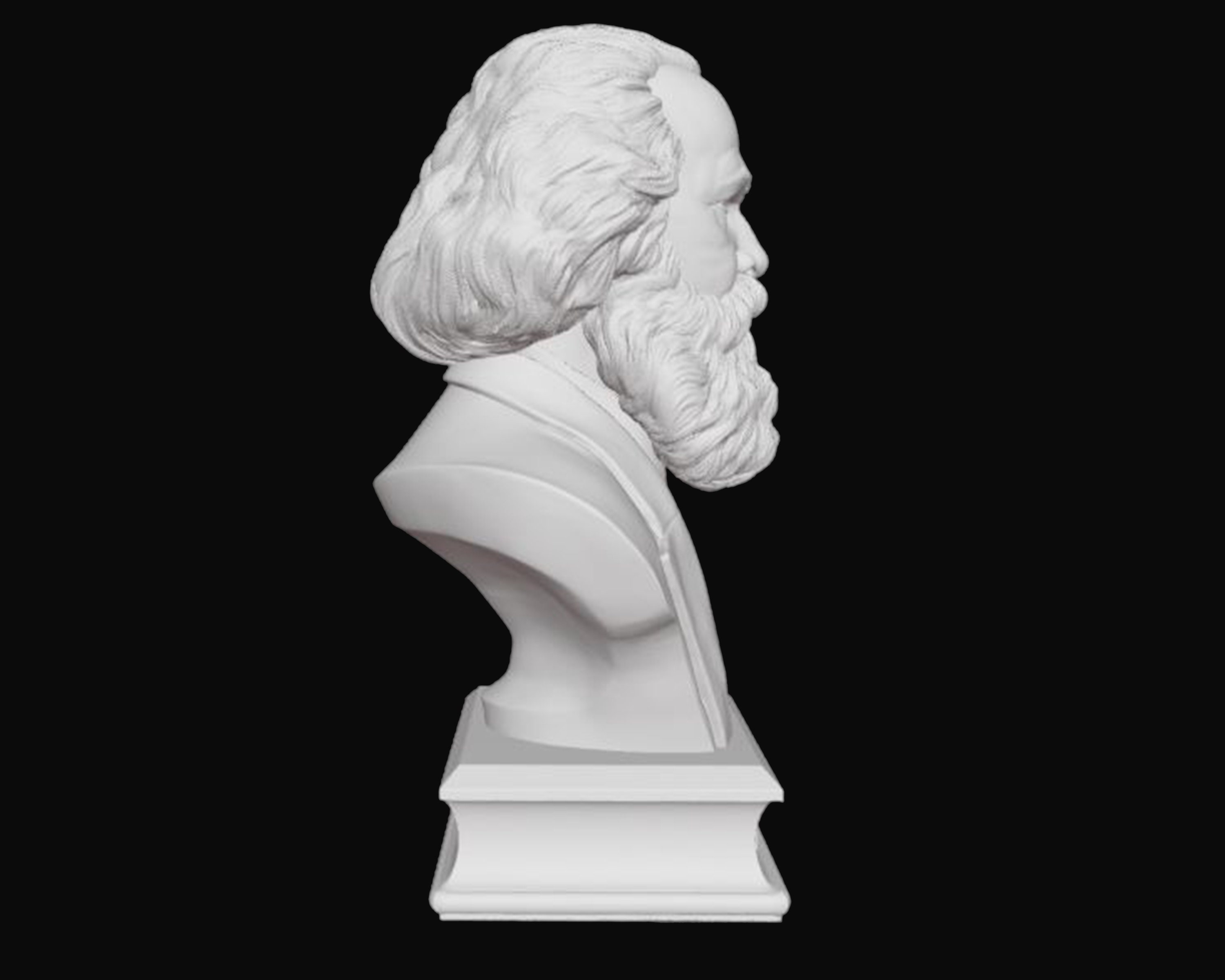 Karl Marx Bust Karl Marx Statue German Philosopher 3D - Etsy Canada