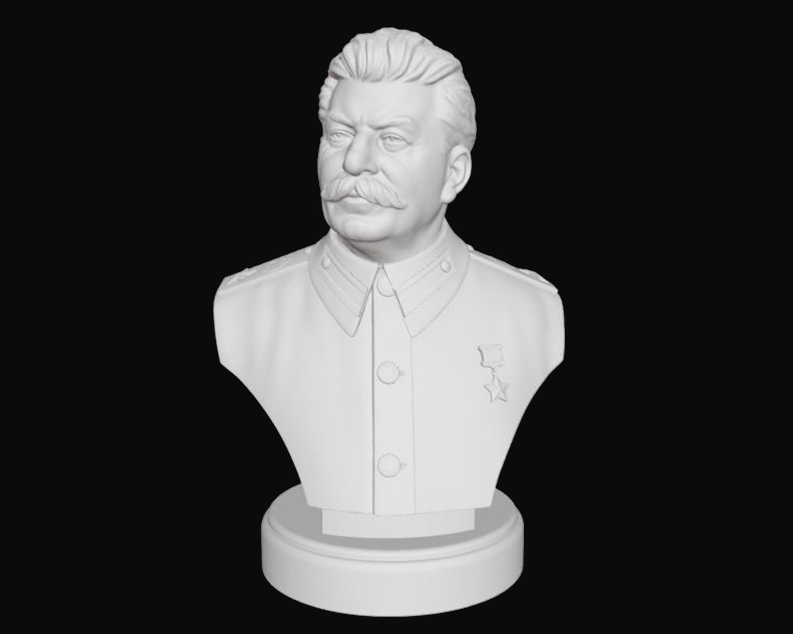 Stalin Bust Josef Stalin Stalin Statue Socialist Art 3D - Etsy