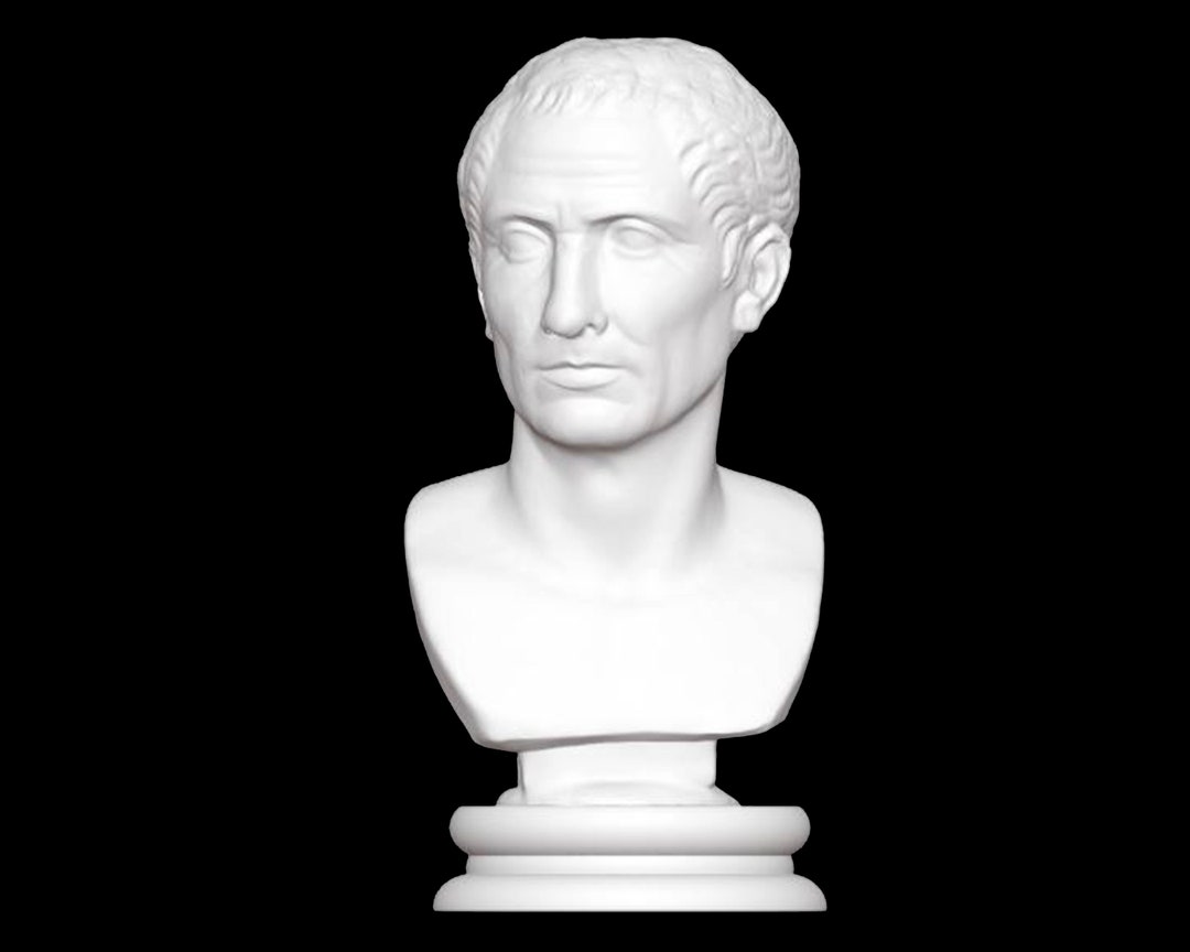 Julius Caesar Bust, Julius Caesar Sculpture, Roman Emperor, Ancient ...