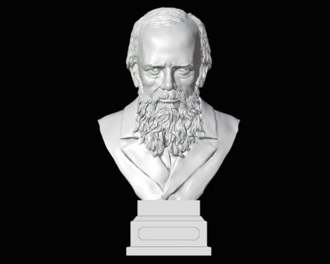 Fyodor Dostoevsky Bust, Fyodor Dostoevsky Sculpture, Dostoevsky Stateu ...