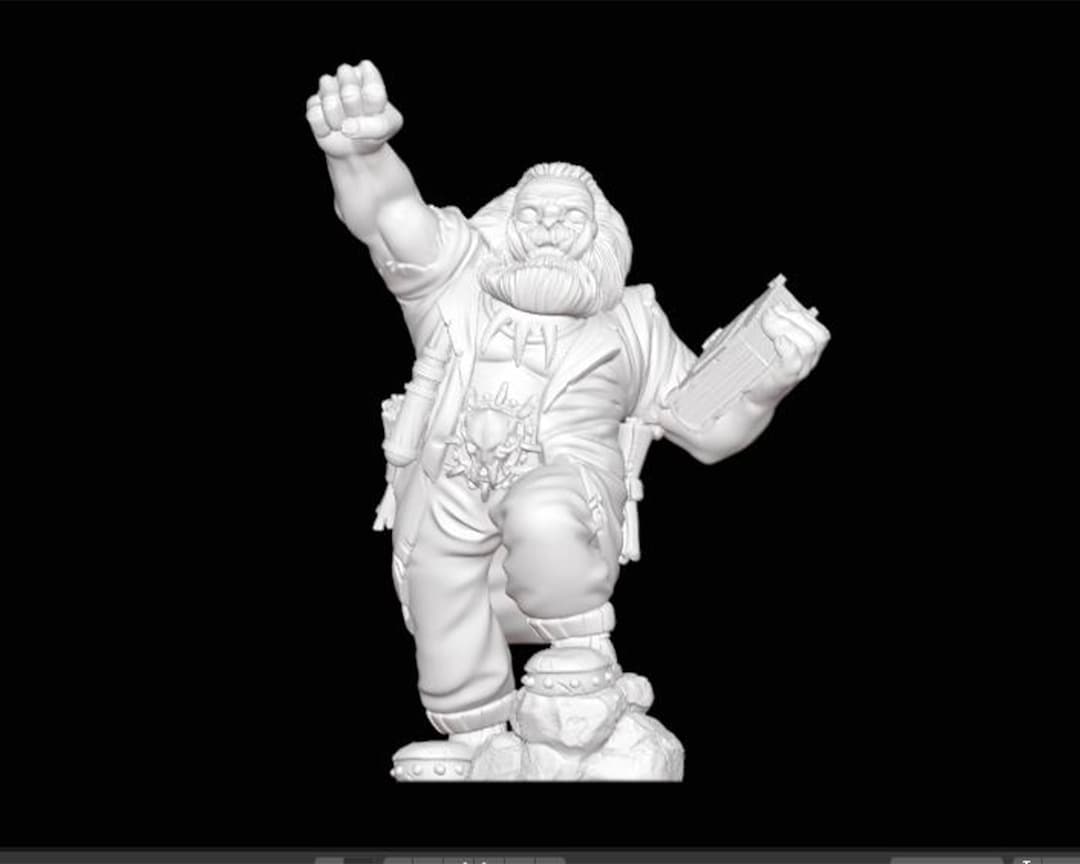 Karl Marx Sculpture, Karl Marx Statue, Orc Marx, 3D Printed Statue ...