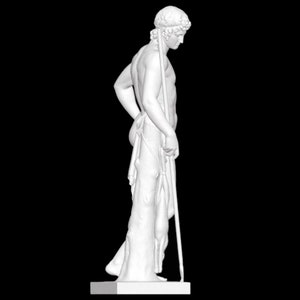 Adonis Statue, Adonis Sculpture, Ancient Statue, 3D Printed Statue ...