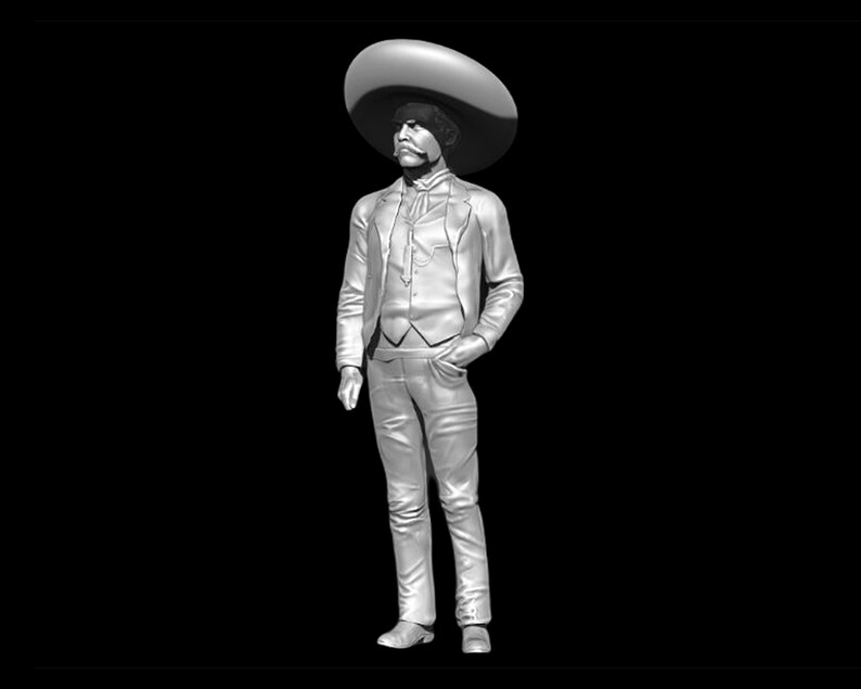 Emiliano Zapata Sculpture Emiliano Zapata Statue Zapata - Etsy