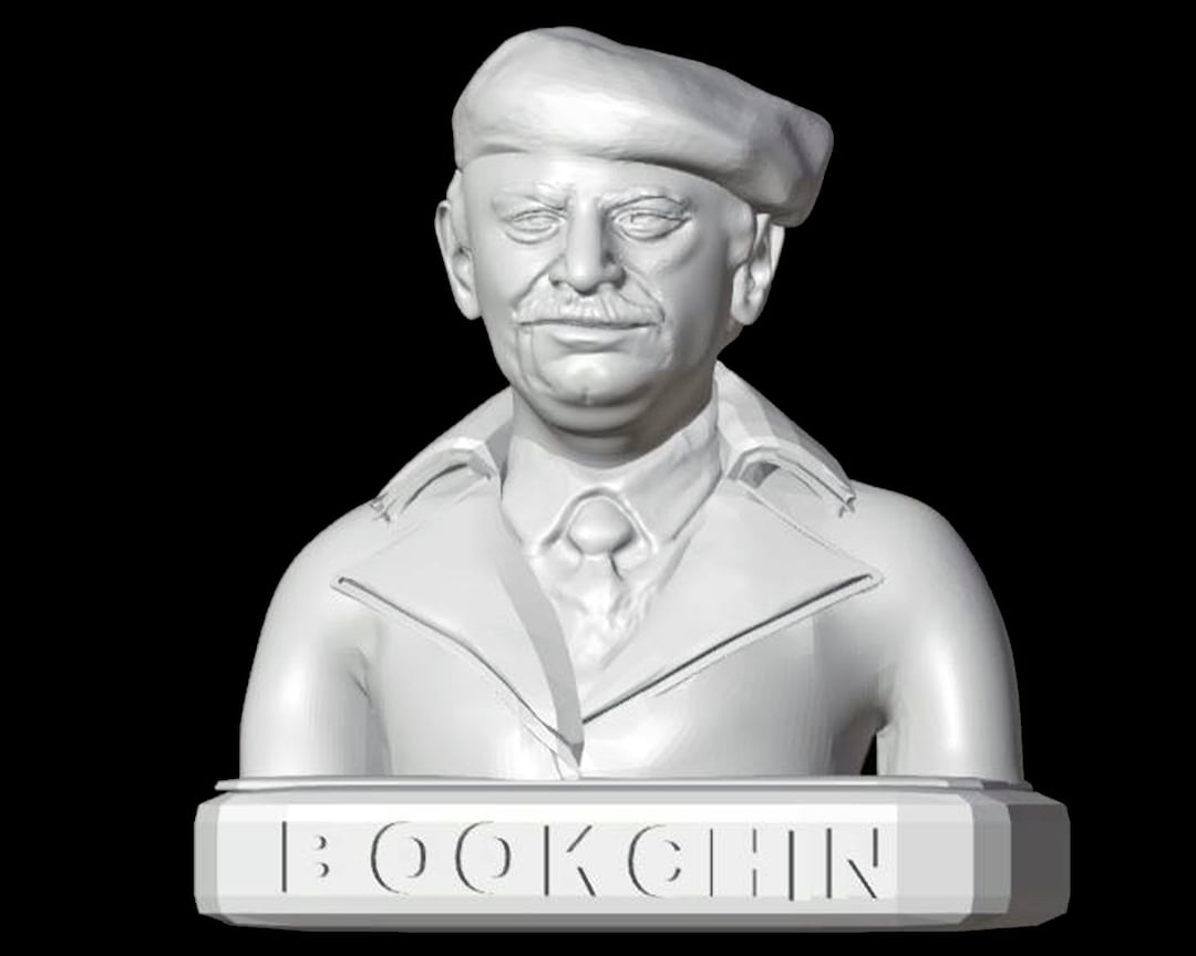 Murray Bookchin Bust Murray Bookchin Sculpture Philosopher - Etsy France