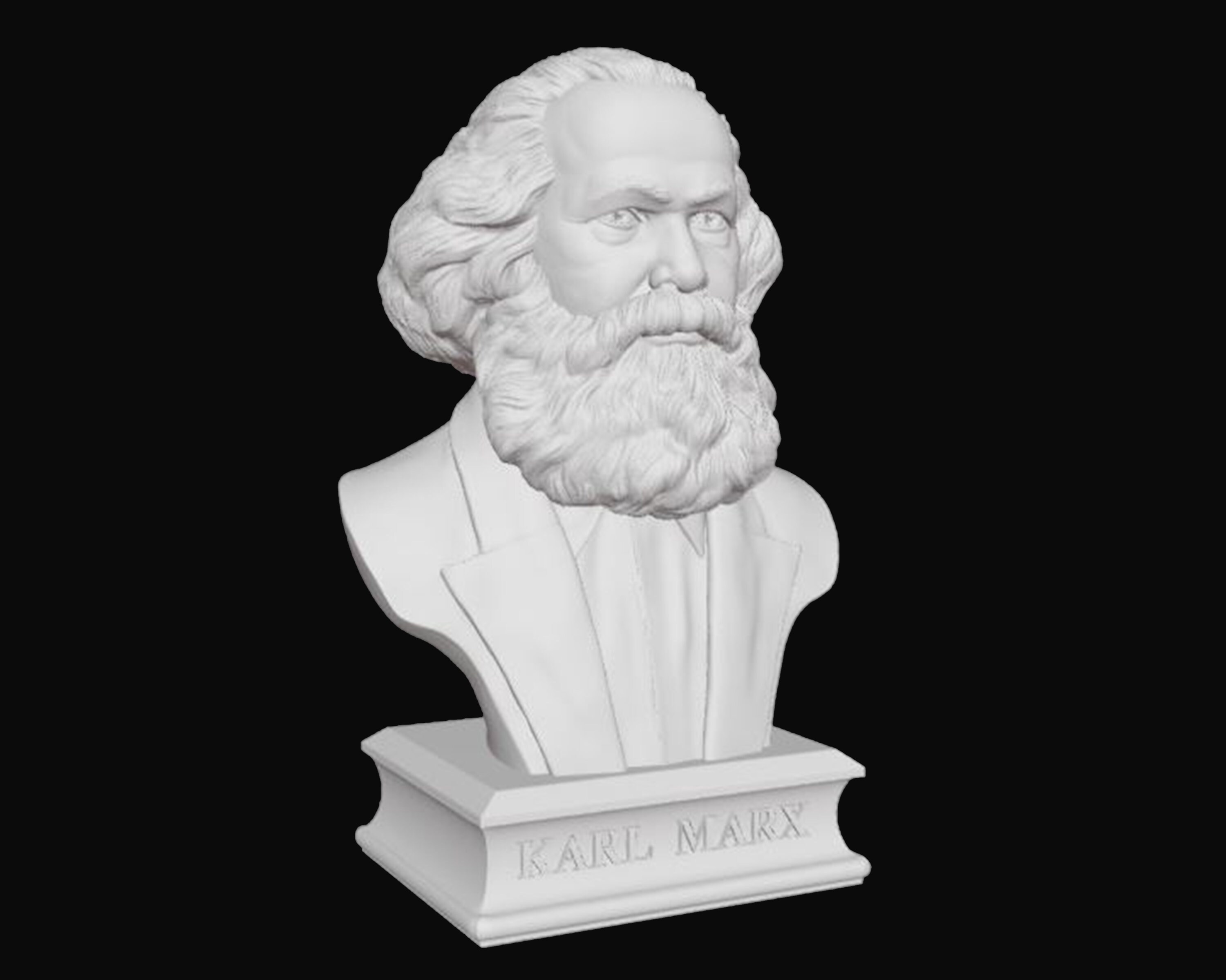 Karl Marx Bust Karl Marx Statue German Philosopher 3D - Etsy Canada