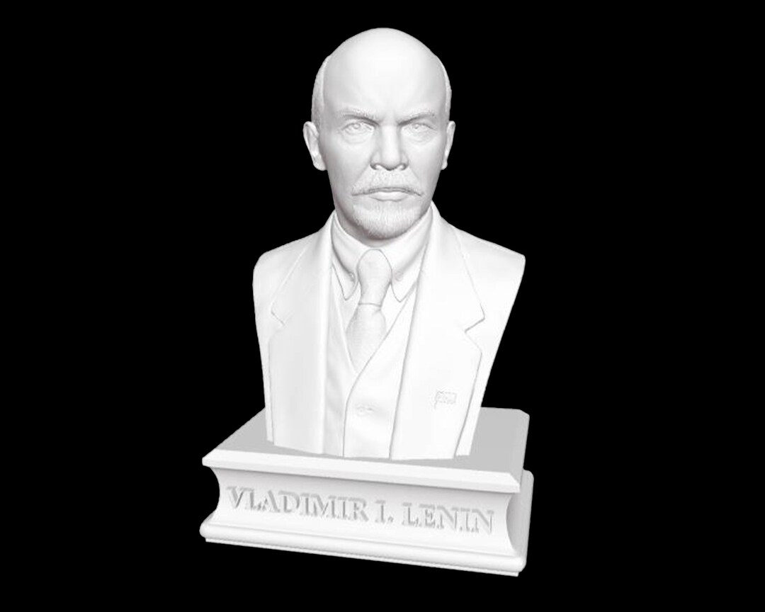 Vladimir Ilyich Lenin Bust, Vladimir Lenin Statue, Lenin Scultpure, 3D ...