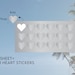 Heart Tanning Tattoo Sticker Decal. Pack of 18. | Sun Tan Bed, Skin ...