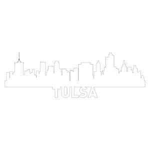 Tulsa Oklahoma SVG, Tulsa Svg, Tulsa Png, Tulsa Skyline, Tulsa Skyline ...