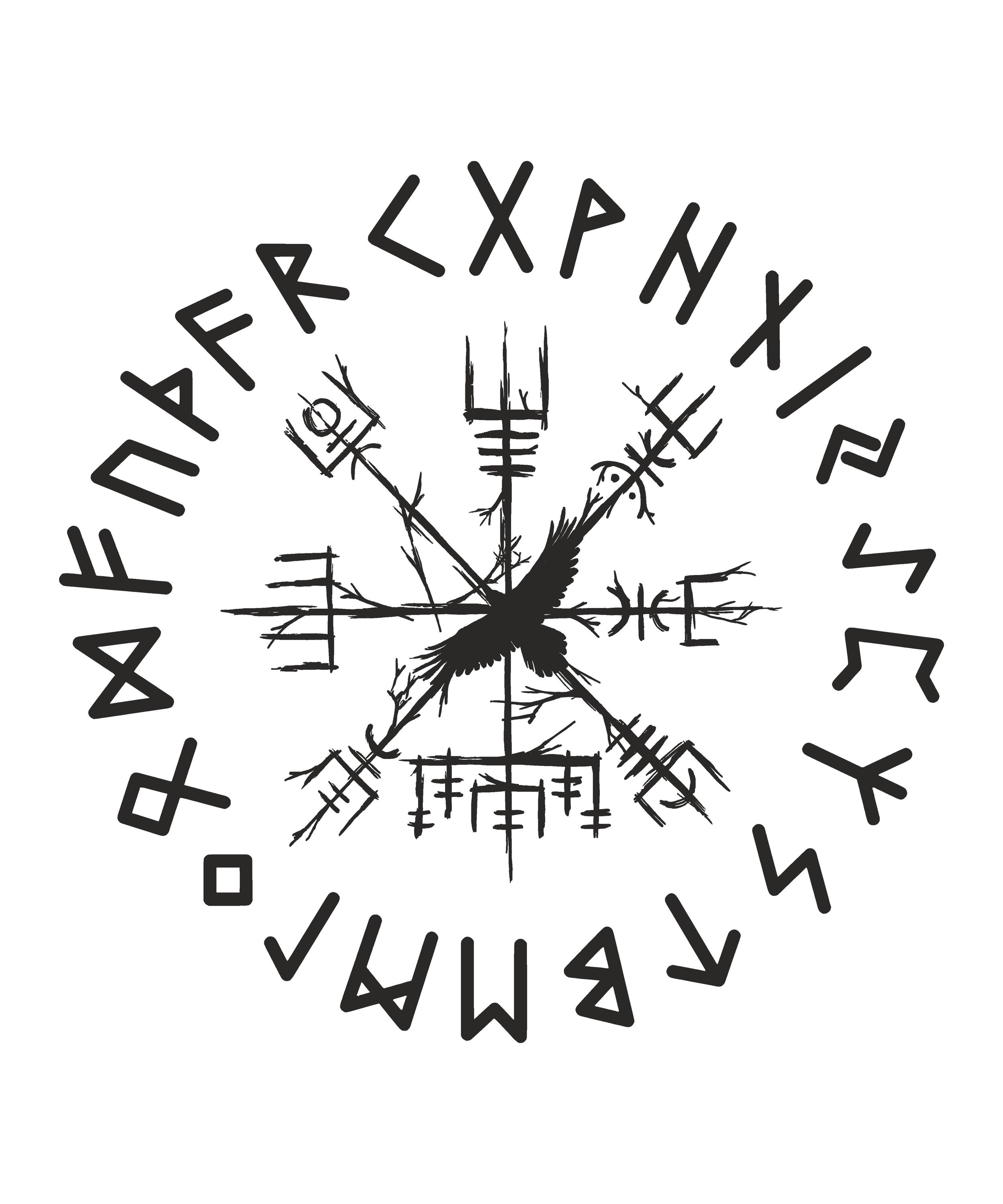 Vegvisir SVG, Viking Svg, Viking Compass Svg, Valhalla Svg, Viking ...