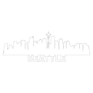 Seattle Skyline SVG, Seattle SVG, Seattle PNG, Seattle Vector, Seattle ...