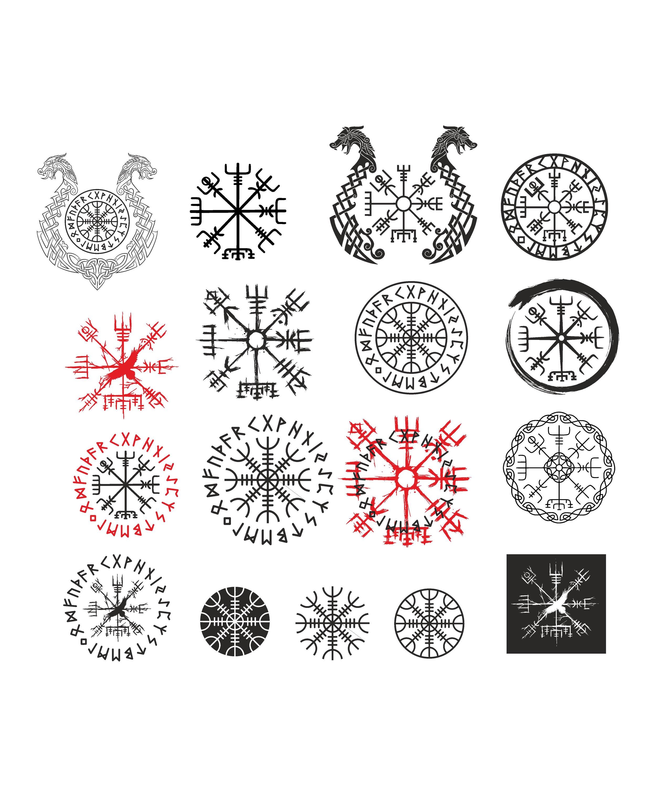 Vegvisir SVG, Viking Svg, Viking Compass Svg, Valhalla Svg, Viking ...