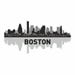 Skyline Boston Svg, Boston PNG, Boston City Vector Svg, Boston Skyline ...
