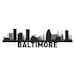 Baltimore Skyline SVG, Baltimore PNG, Baltimore Vector, Baltimore ...