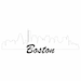 Skyline Boston Svg, Boston PNG, Boston City Vector Svg, Boston Skyline ...