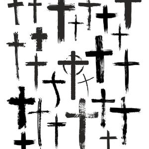 Distressed Cross Svg, Abstract Cross Svg, Distress Cross Svg, Cross SVG ...