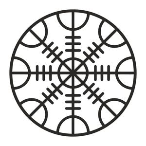Vegvisir SVG, Viking Svg, Viking Compass Svg, Valhalla Svg, Viking ...