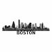 Skyline Boston Svg, Boston PNG, Boston City Vector Svg, Boston Skyline ...