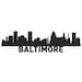 Baltimore Skyline SVG, Baltimore PNG, Baltimore Vector, Baltimore ...