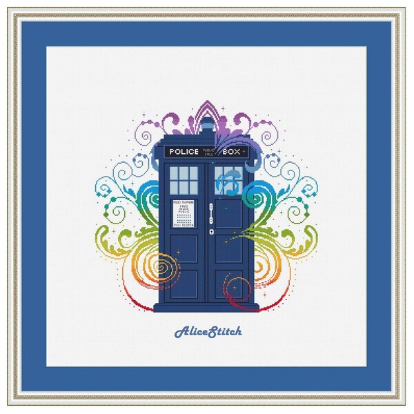 Doctor Who Cross Stitch - Etsy