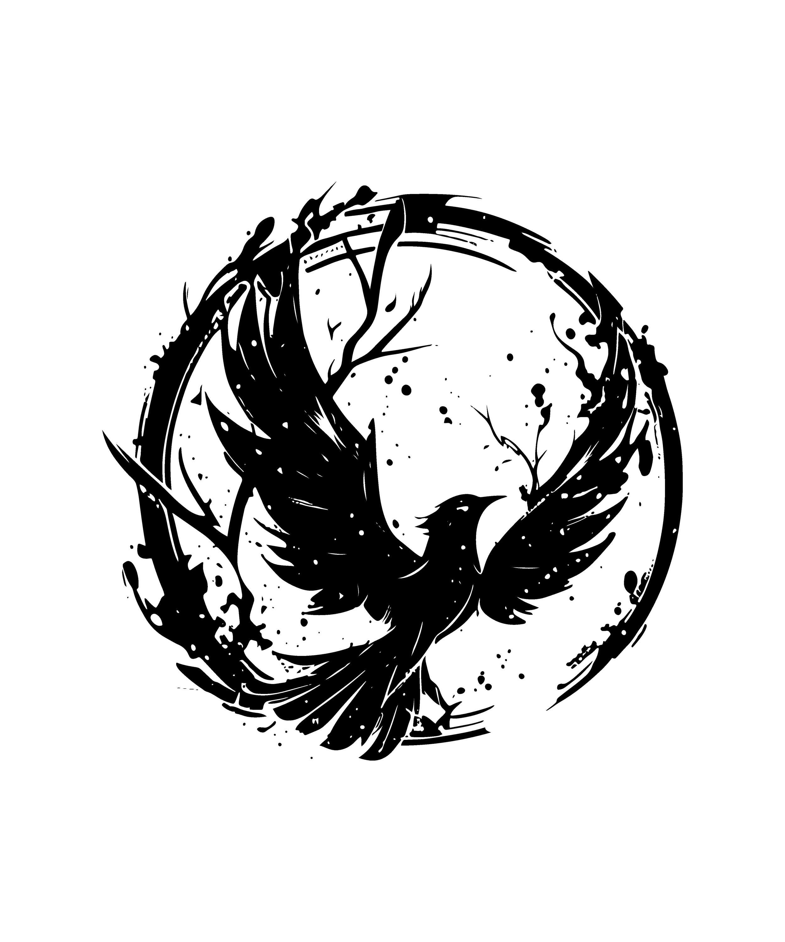 Phoenix Svg, Phoenix Bird Svg, Phoenix Silhouette, Phoenix Cricut, Fire ...