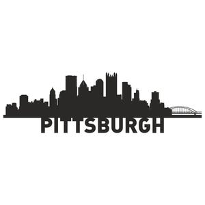 Pittsburgh Skyline SVG, Pittsburgh SVG, Pittsburgh PNG, Pittsburgh ...