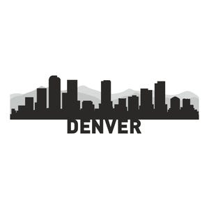 Denver Skyline SVG, Denver SVG, Denver PNG, Denver Colorado Vector ...