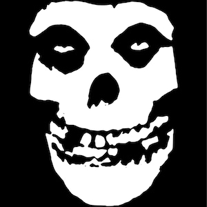 Misfits Svg, Skull Punk Svg, Misfits Skull Svg, Metal Horror Punk, Punk ...