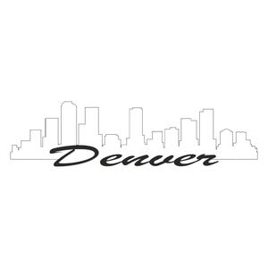 Denver Skyline SVG, Denver SVG, Denver PNG, Denver Colorado Vector ...
